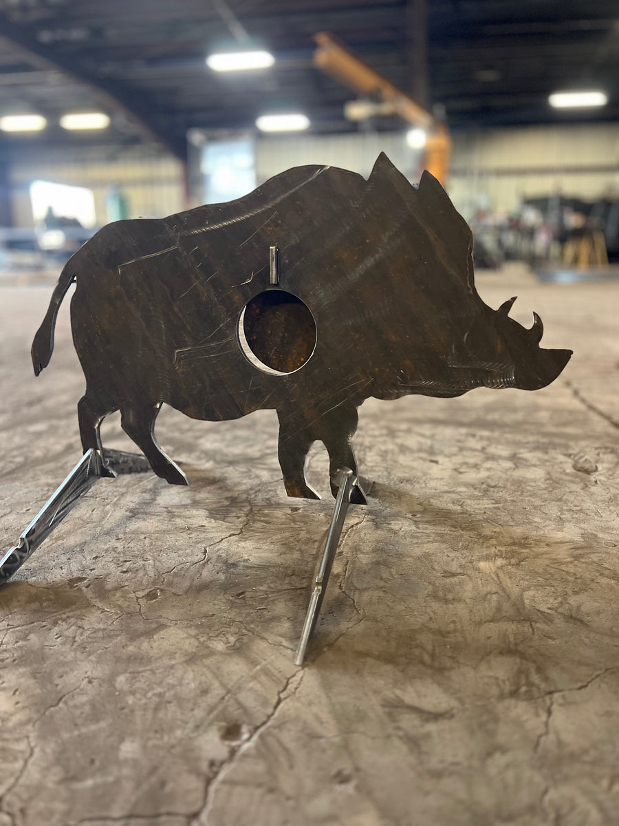 Life Size Small Boar Hog Target - AR500 – Shoot Life Size Target Co. LLC
