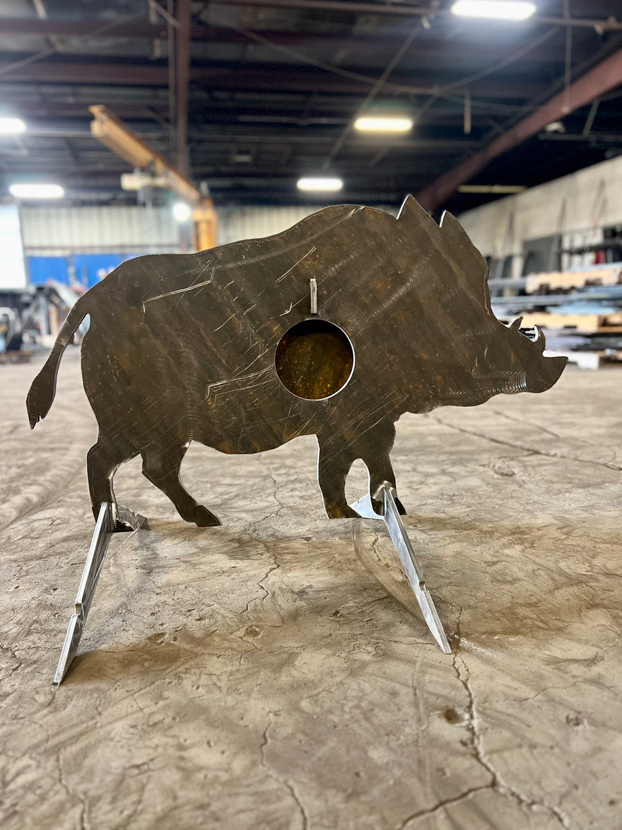 Life Size Small Boar Hog Target - AR500 – Shoot Life Size Target Co. LLC