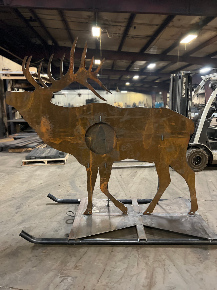 Life Size Elk Target - AR500 – Shoot Life Size Target Co. LLC