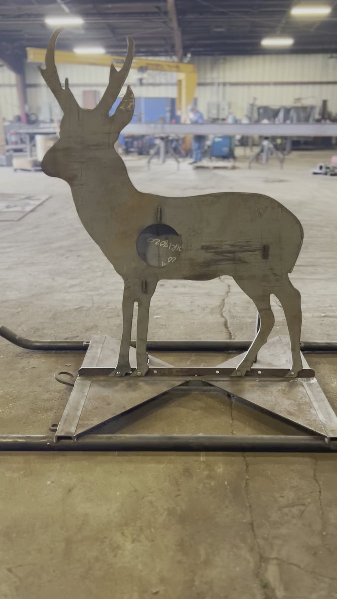 Life Size Pronghorn Antelope Target - AR500 – Shoot Life Size Target Co ...